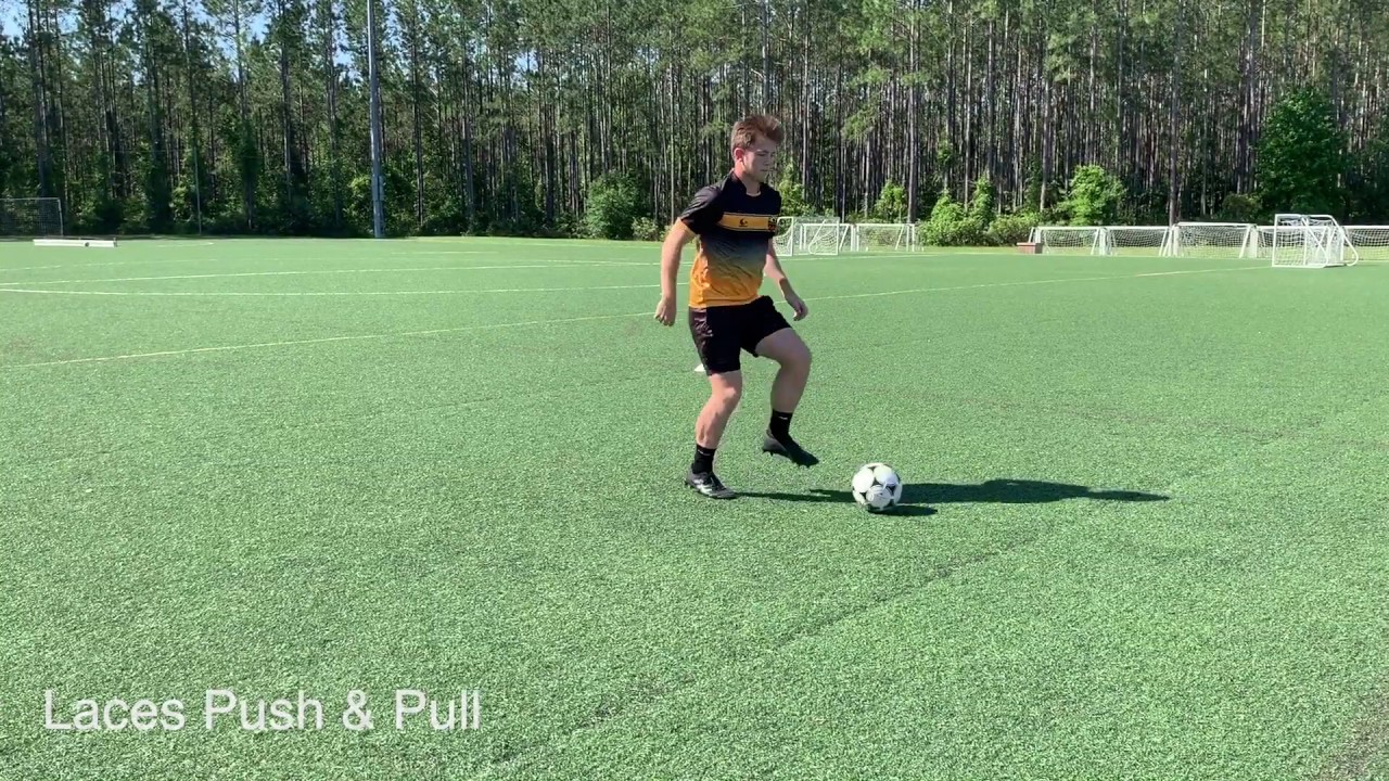 Coastal Kicks Soccer Training Videos - Laces Push & Pull - YouTube
