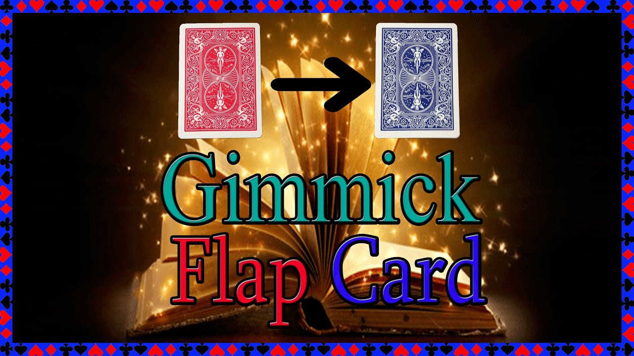 Tutorial(Gimmick) - Flap Card - YouTube