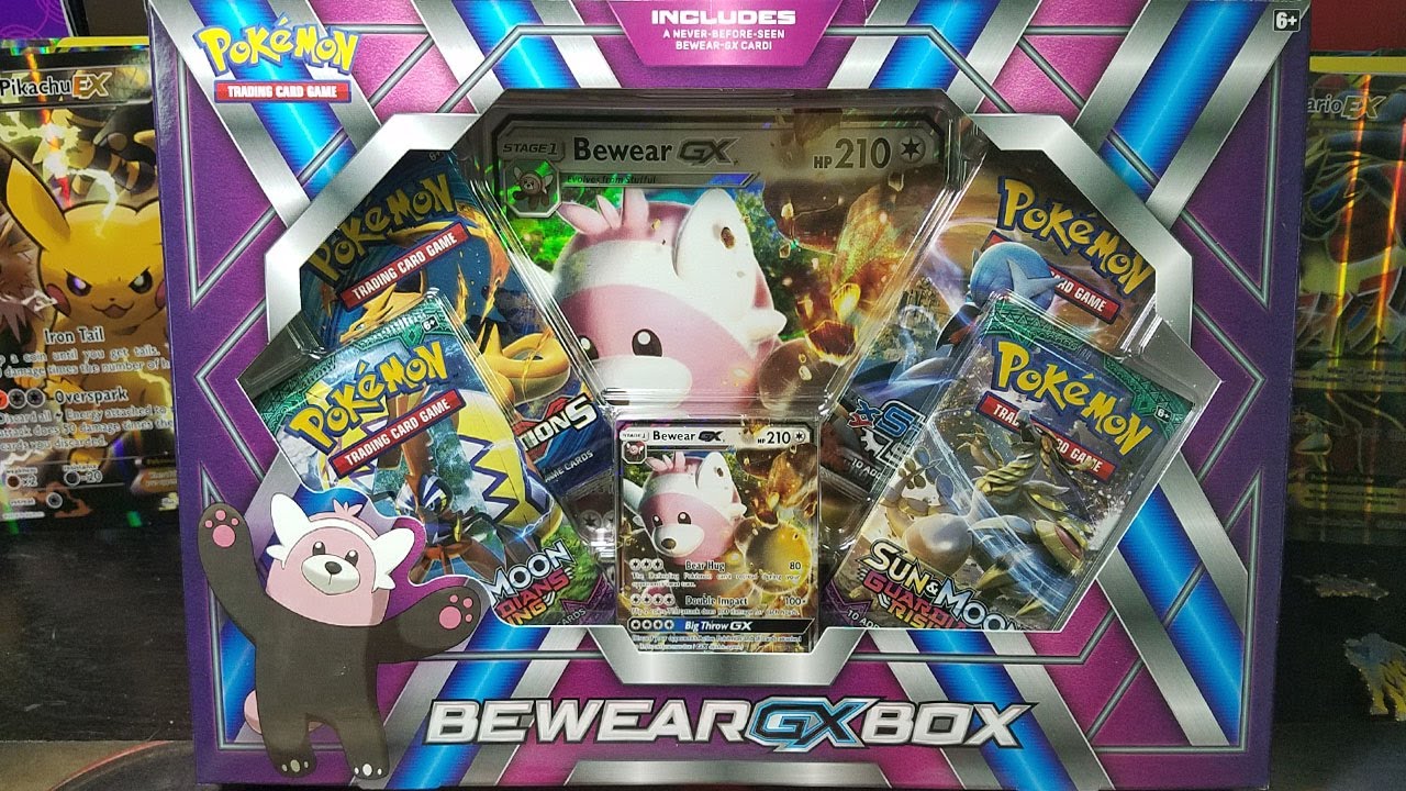 THIS NEW BEWEAR GX BOX IS LOADED WITH EX ULTRA RARES! POKEMON UNWRAPPED ...