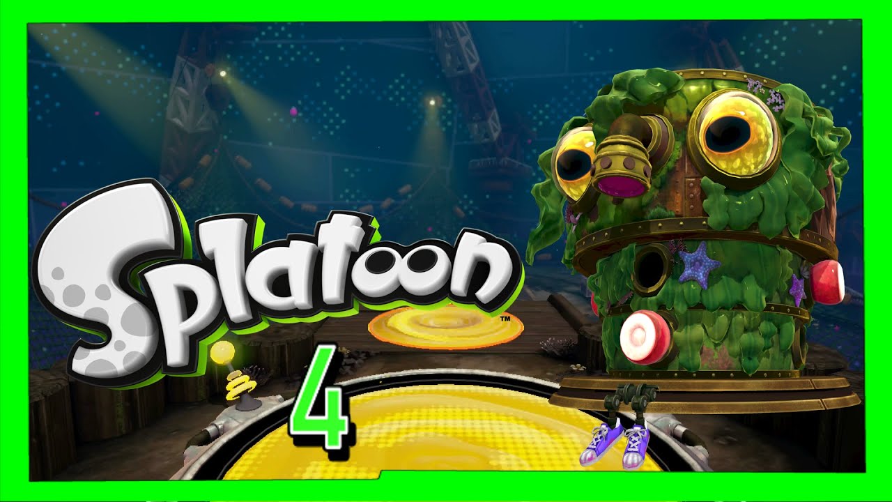 Splatoon #4:Octonozzle Bossfight!!! - YouTube