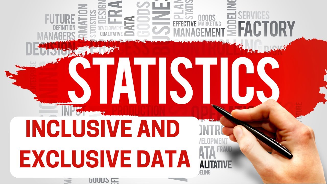 CLASS 10th MATHS CHAPTER STATISTICS | inclusive and exclusive data ...