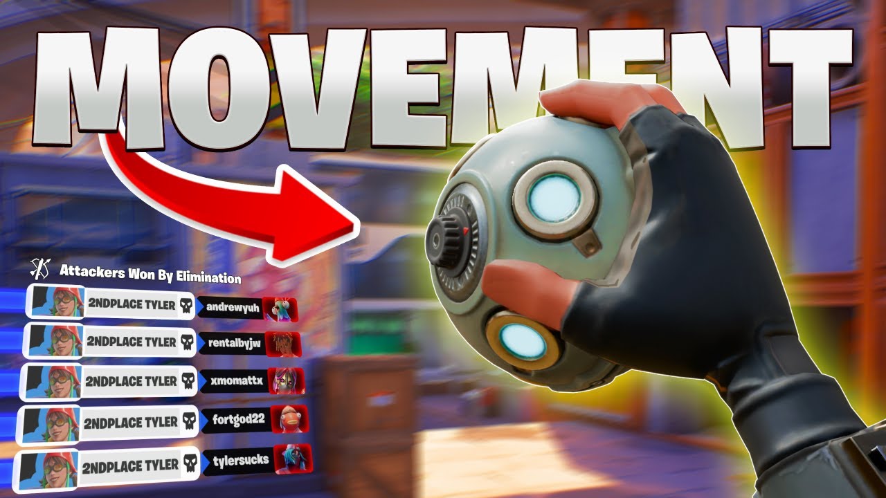 The ART Of Movement In Fortnite First-Person (Fortnite Ranked Ballistic ...