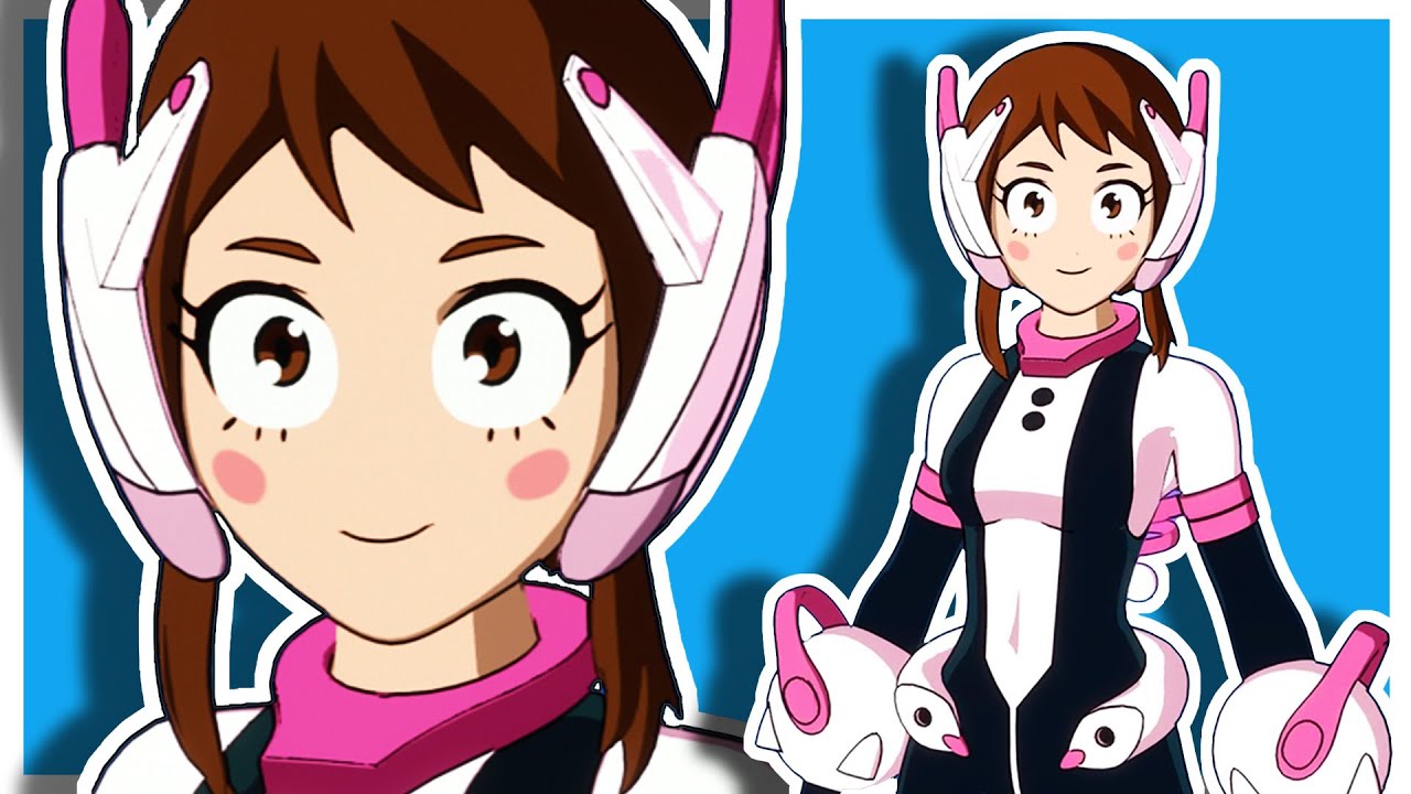 Fortnite Ochaco Uraraka Skin (PS5 Gameplay) - YouTube