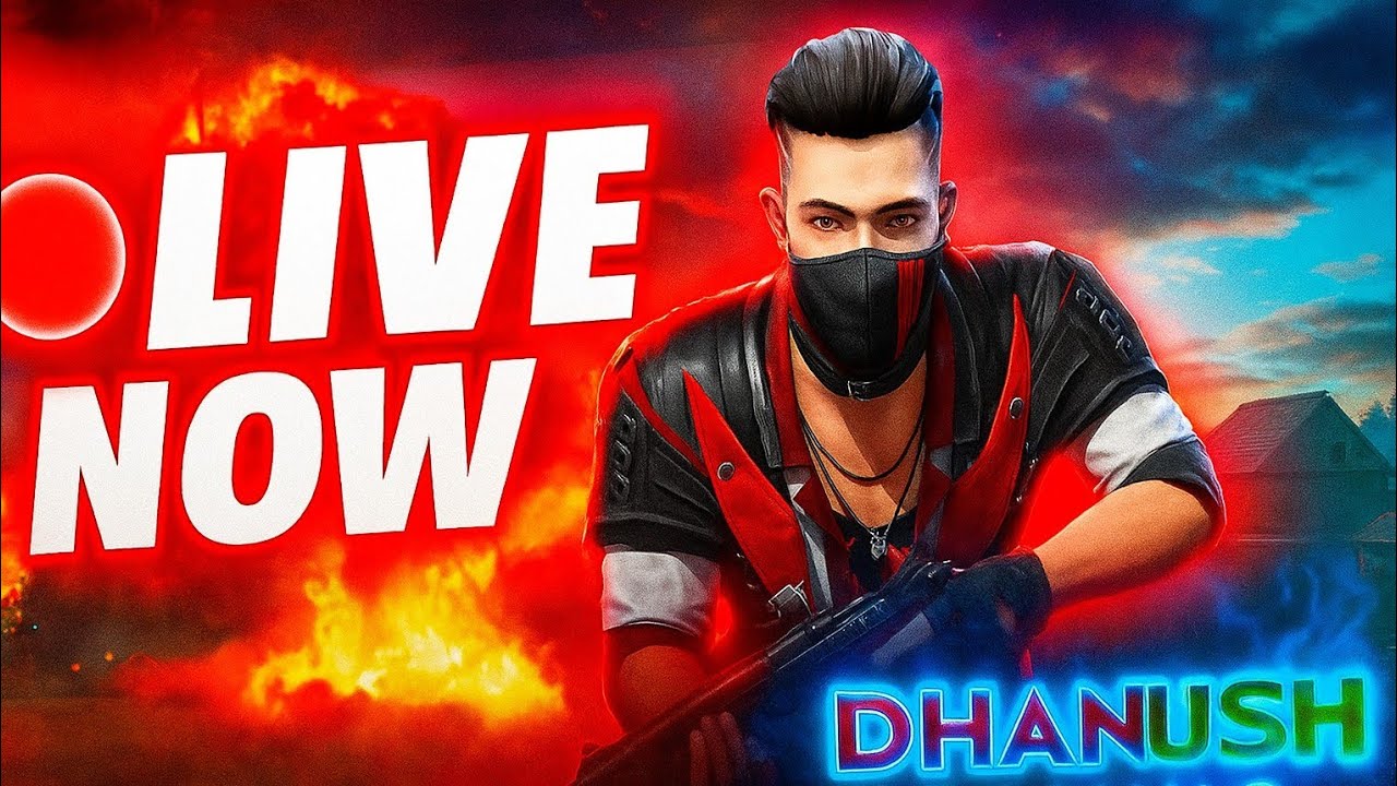 👑 Road to Grandmaster LIVE Telugu | Dhanush Gaming in Free Fire |# ...