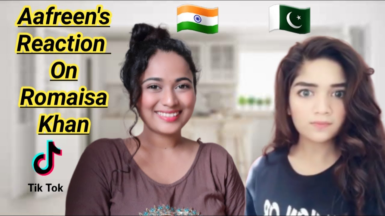 Reaction On Romaisa Khan's TikTok By Aafreen Shaikh - YouTube