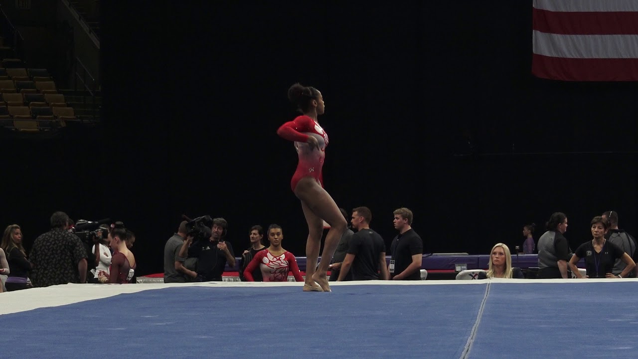 Sloane Blakely – Floor Exercise – 2018 U.S. Gymnastics Championships ...