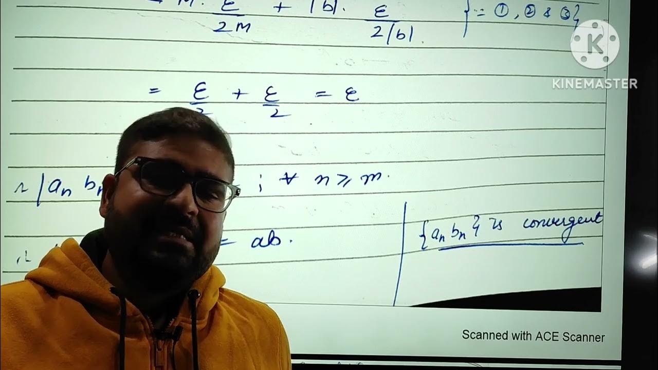 Algebra of limit in sequences || real analysis || sem 3 || jammu university - YouTube