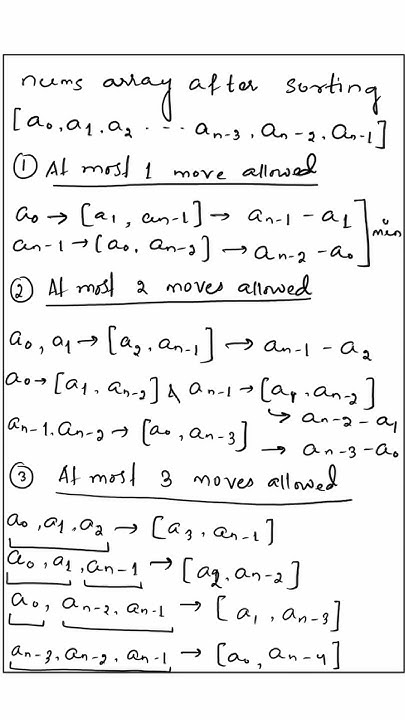 Leetcode 1509 Leetcodedailychallenge Leetcodechallenge Arrays Sorting Greedy Coding Dsa