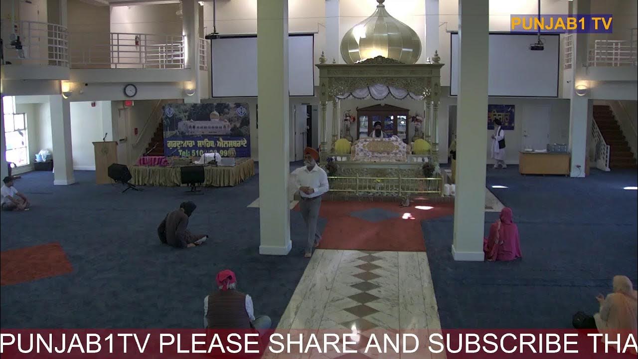 Live Gurbani Kirtan From Gurdwara Sahib El Sobrante California - YouTube