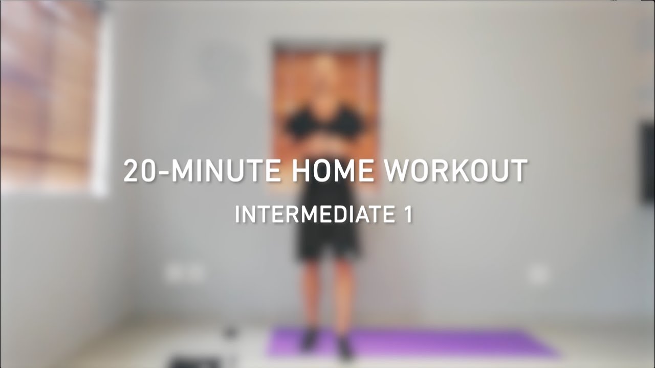20-minute Home Workout with BODYTEC - INTERMEDIATE #1 - YouTube