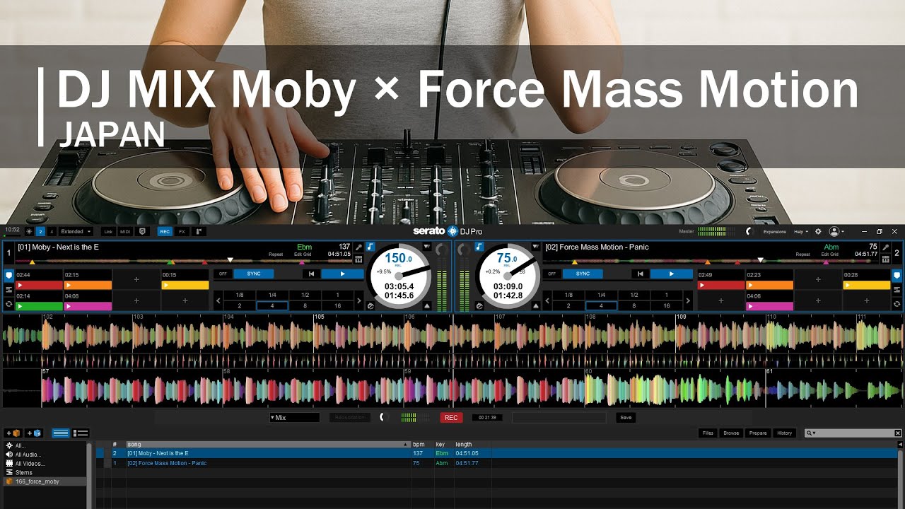 DJ MIX Moby × Force Mass Motion - YouTube