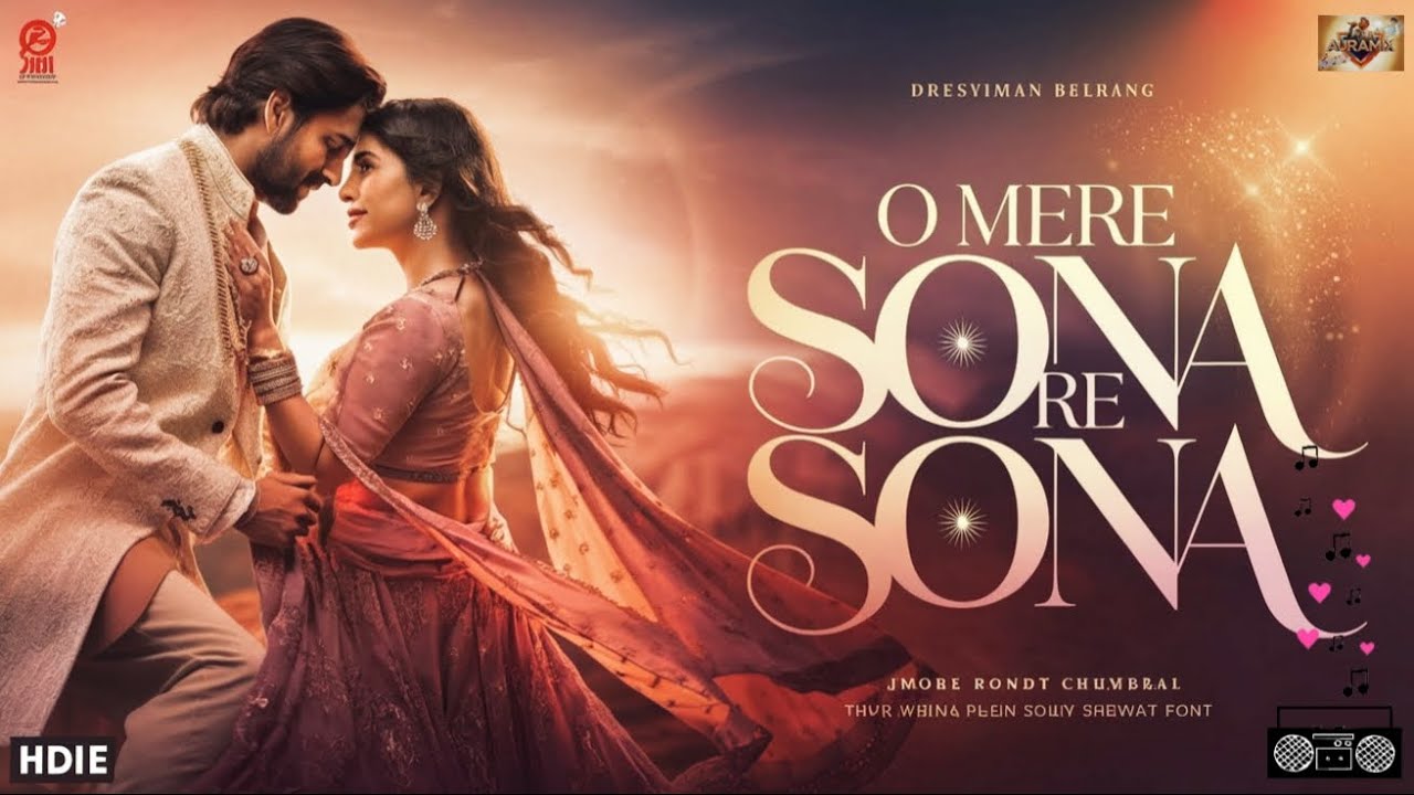 O MERE SONA RE SONA (Official Lyrics Song) | New Hindi Love Song 2025 ...