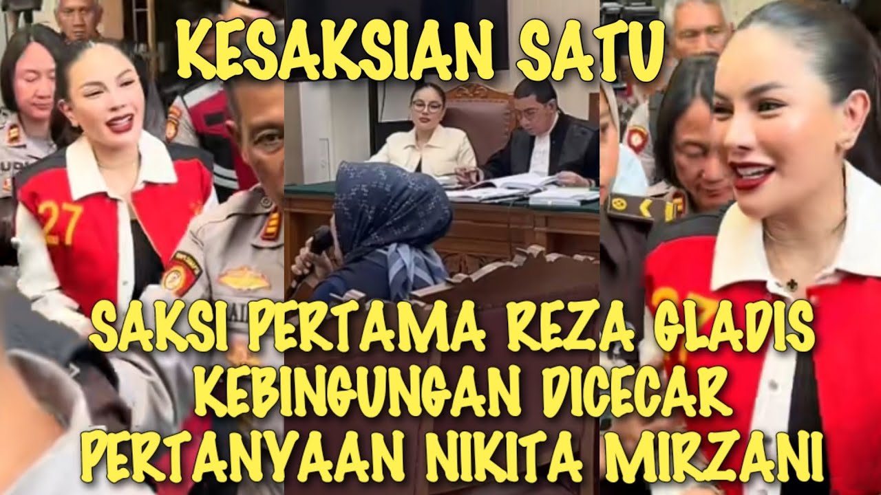 GEGER√√ SAKSI REZA GLADIS DAN MUFID GELAGAPAN GEMETAR DICECAR ...