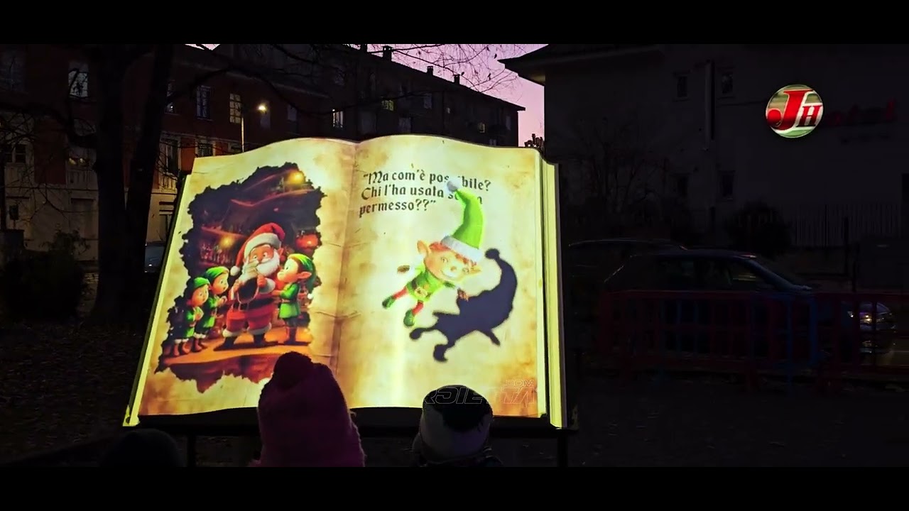 Projected Magic Book by PROIETTA - YouTube