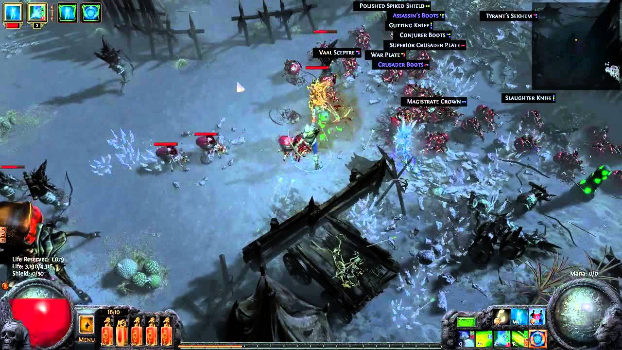 PoE Chin Sol/Empire's Grasp Totem build - YouTube