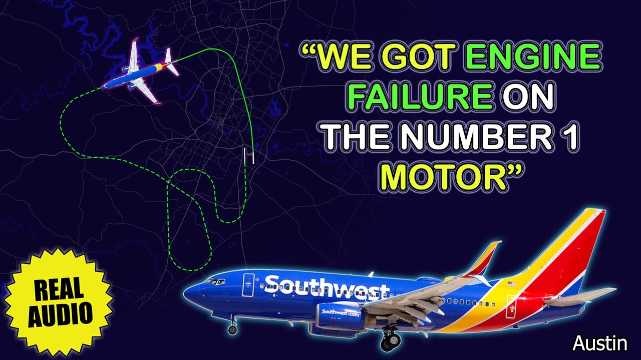 Engine failure during climb. Southwest Boeing 737 performs emergency ...