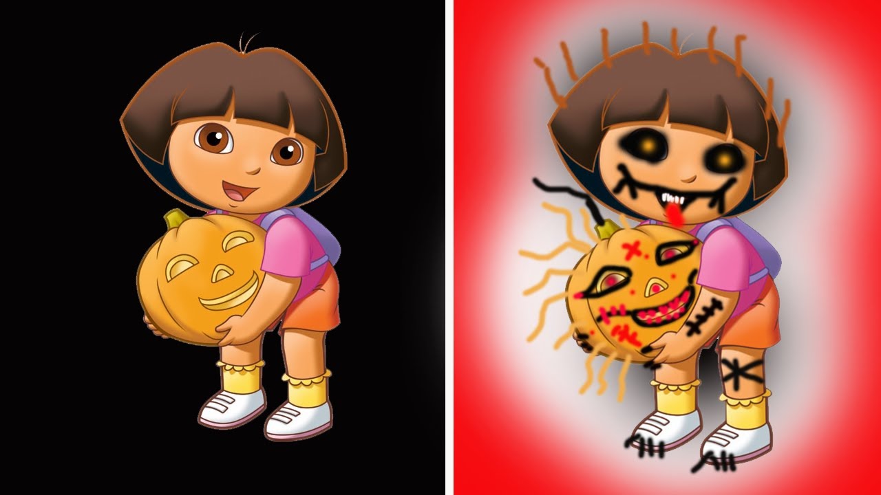 Chúlra Dorcha Scary Dora The Explorer HORROR VERSION YouTube