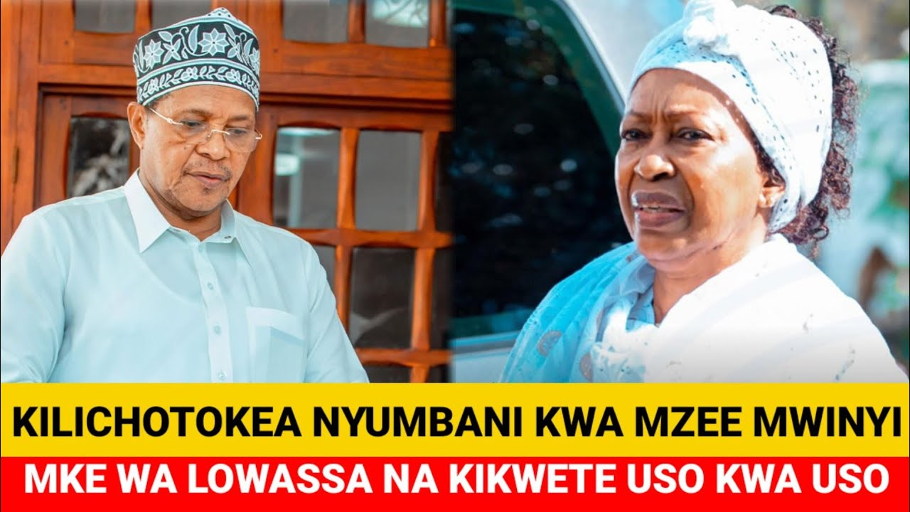 KILICHOTOKEA NYUMBANI KWA MZEE MWINYI KIKWETE NA MKE WA LOWASSA REGINA ...