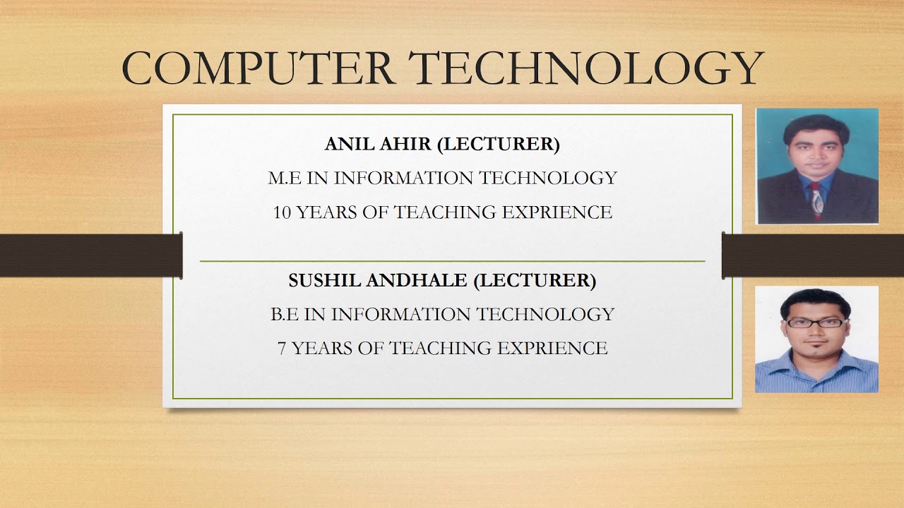 COMPUTER TECHNOLOGY - YouTube