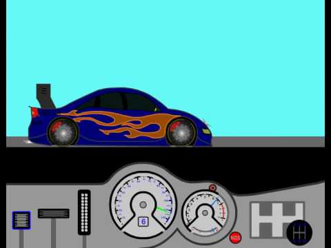Drag Race Animation - YouTube