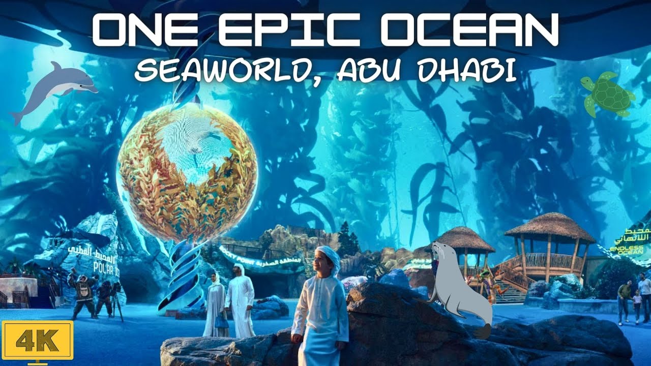 One Epic Ocean Show at SeaWorld Yas Island, Abu Dhabi | Full Show | 4K ...