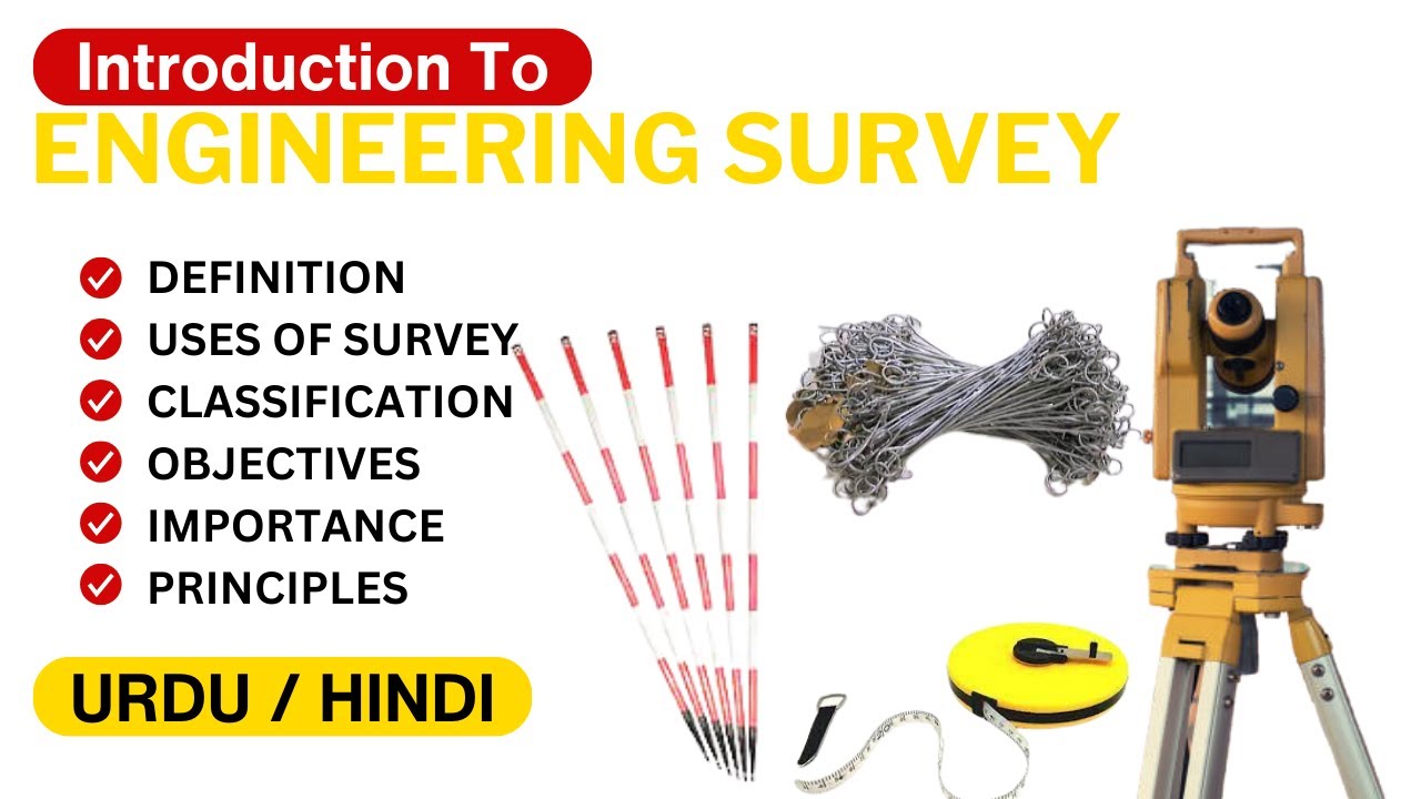 Lec1 Introduction To Engineering Survey Classification, Principles ...
