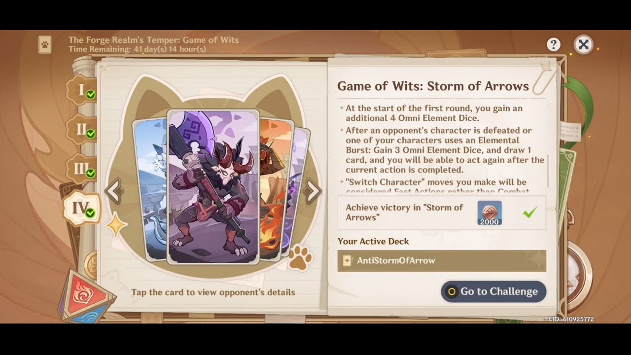 Game of Wits: Storm of Arrows | The Forge Realm's Temper - YouTube