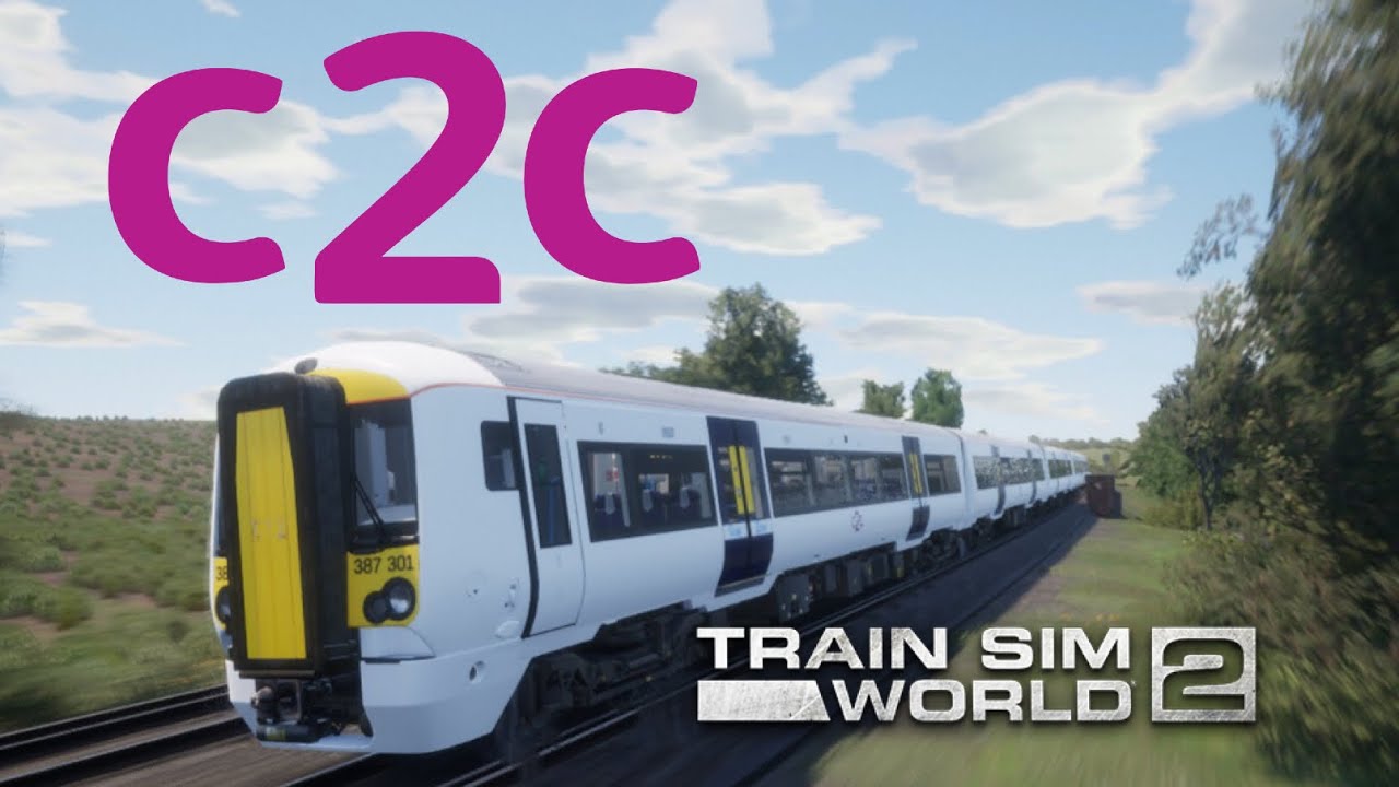 C2C class 387 - Train Sim World 2 - Livery Editor - YouTube