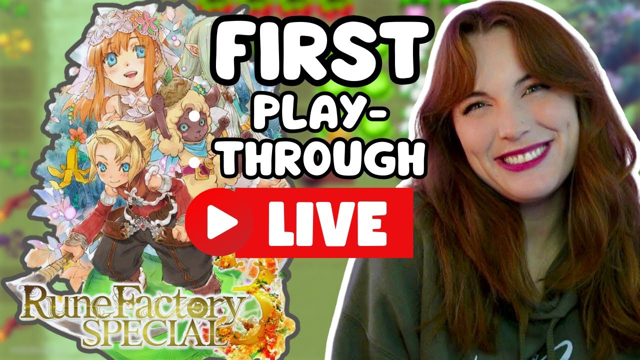 FIRST TIME PLAYING Rune Factory 3 Special - YouTube