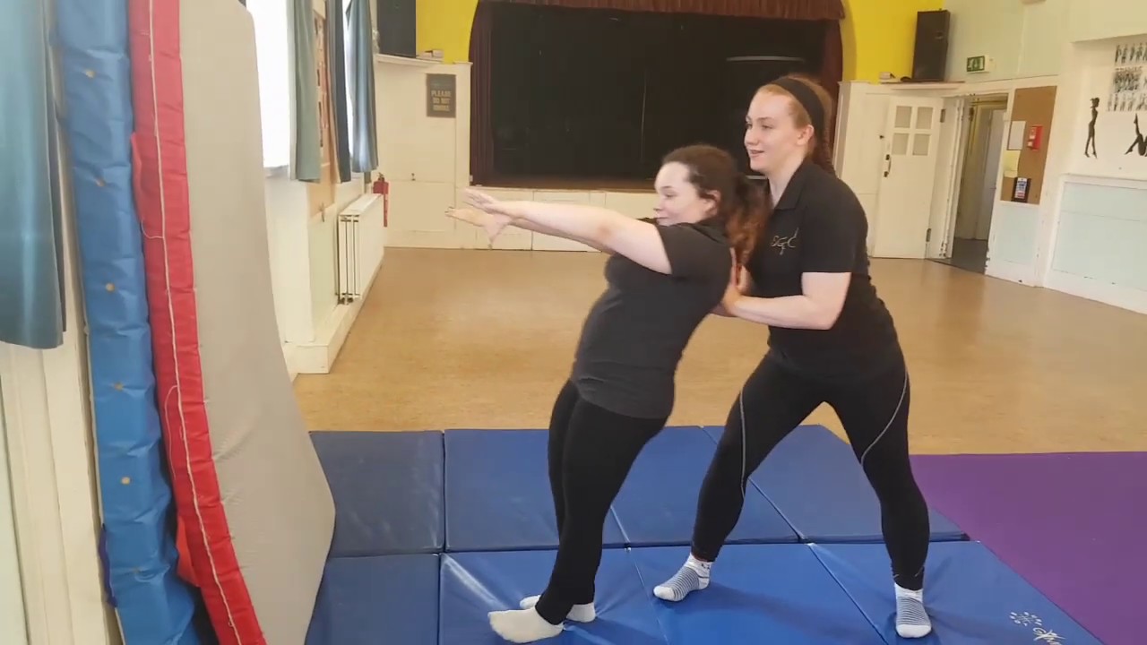 Living room gymnastics - Shoulder shrug against a wall - YouTube