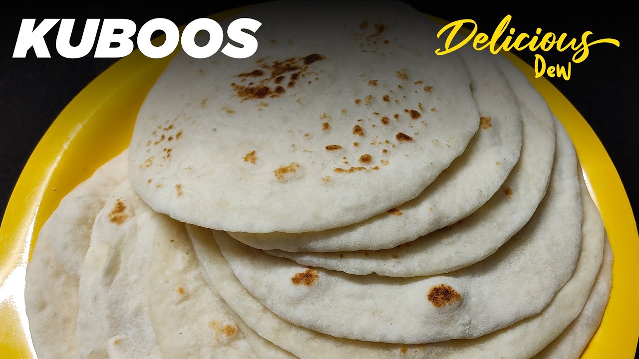 Soft kuboos Recipe | Khubz Recipe | Arabic Bread | DELICIOUS DEW - YouTube