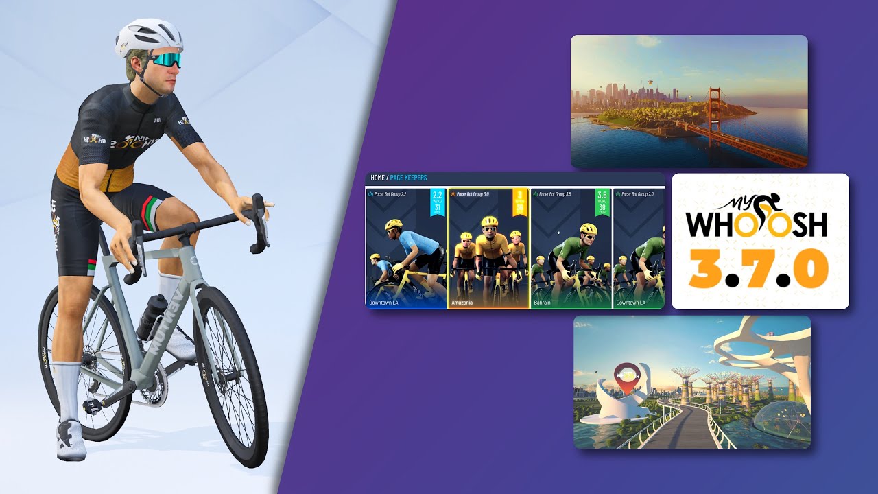 MyWhoosh Update | New Worlds, Data Migration (Zwift, Strava, BKOOL) and ...