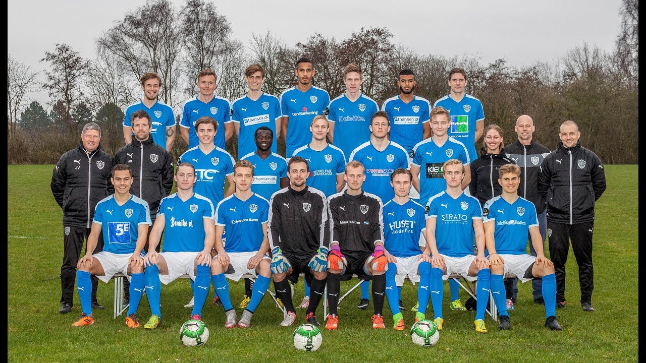 Middelfart Boldklub vinderne af DBU 2. Division Kvalifikationsspil 16/ ...