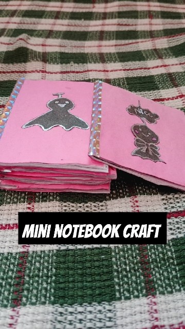 DIY easy mini notebook ll. cute notebook#beautiful#diy#craf# ...