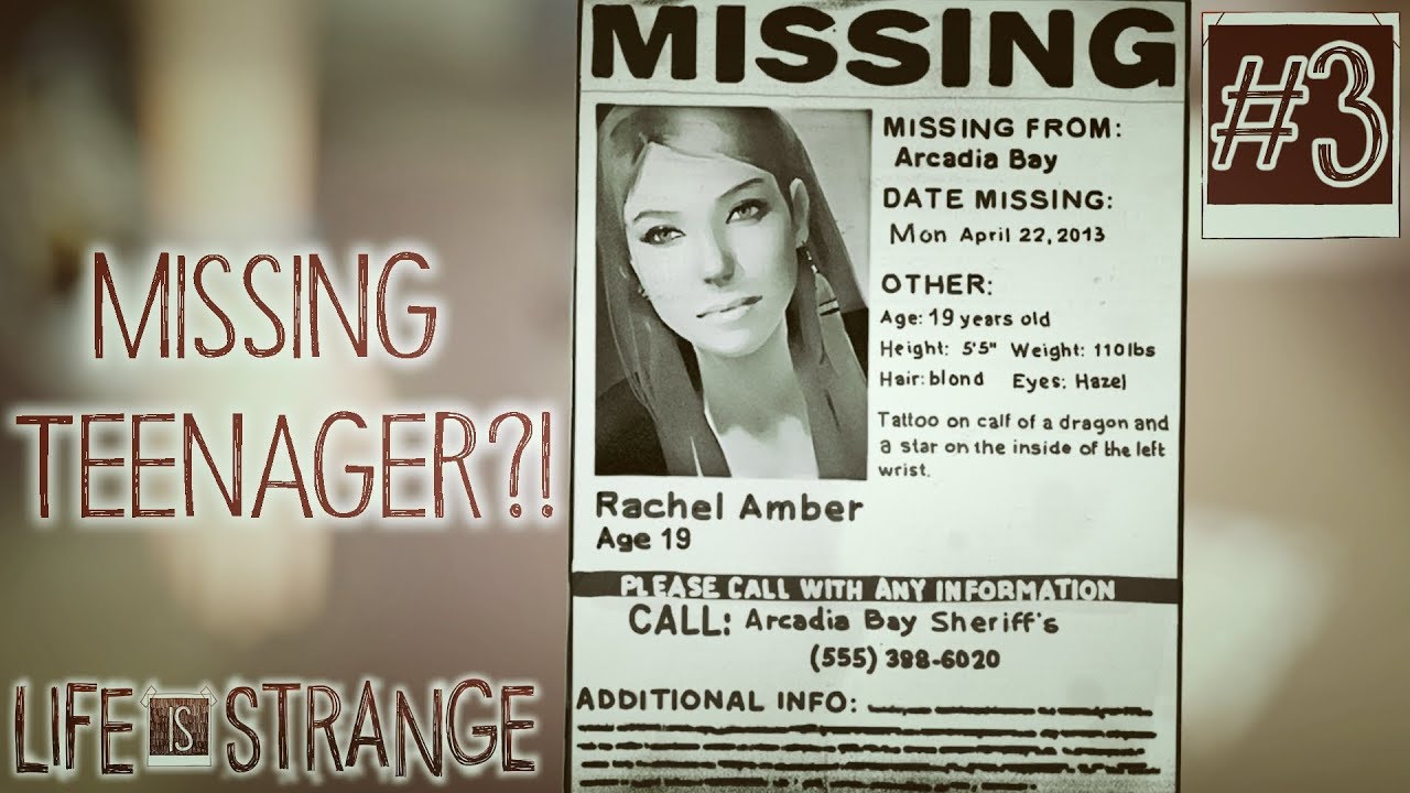 MISSING TEENAGER?! - Life Is Strange - Episode 3 - YouTube