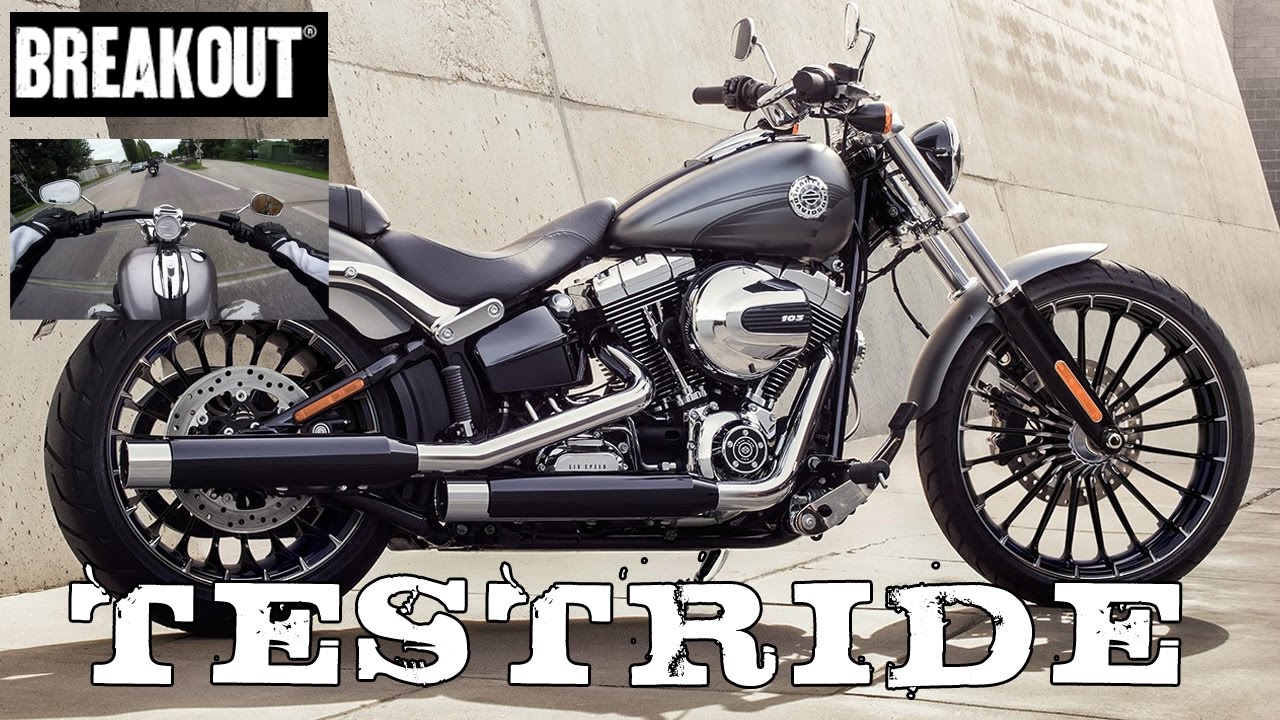 2016 Harley Davidson Breakout - Testride - YouTube
