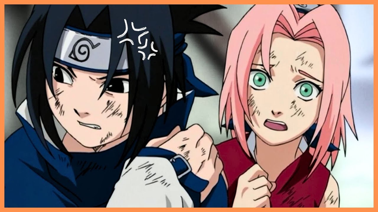Sasuke suffers from pain - YouTube