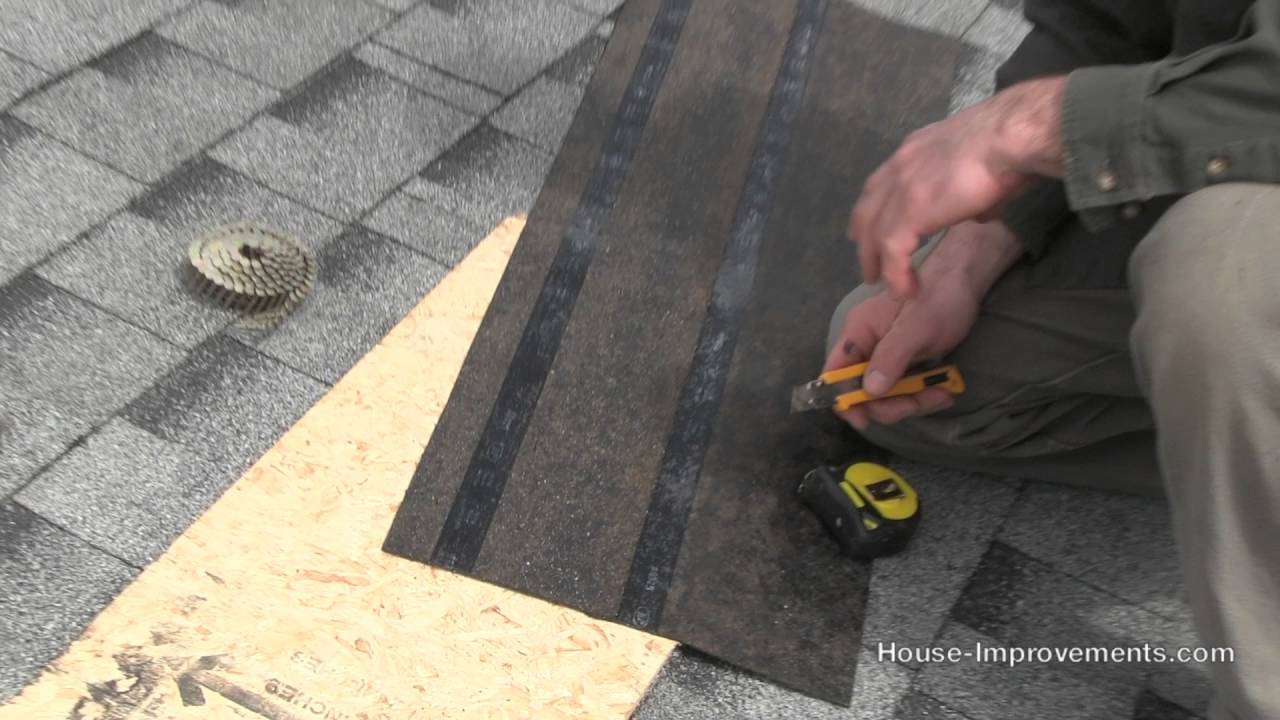 How To Shingle Around A Vent Pipe Flashing YouTube