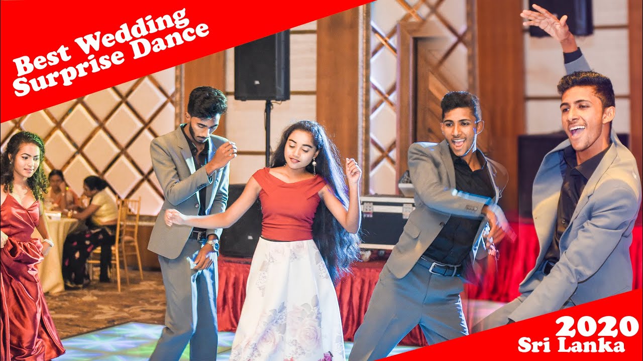 Awesome Wedding Surprise Dance Sri Lanka 2020|Gayshan & Akini|Semuthu ...