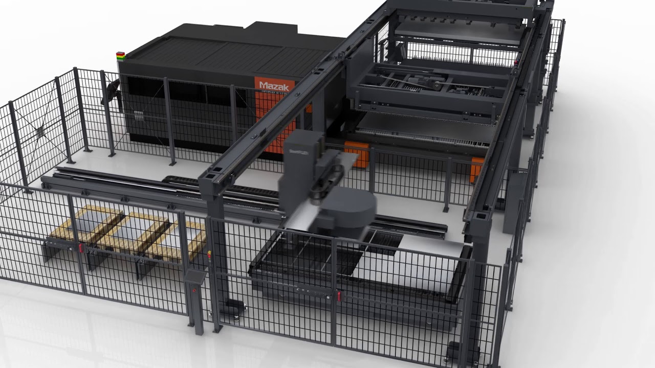 Part Sorting | Laser Automation - YouTube