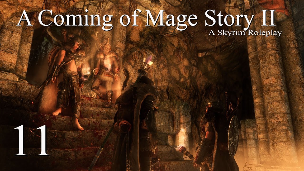 Skyrim Roleplay: A Coming of Mage Story Ep.11 Friendly Fire - YouTube