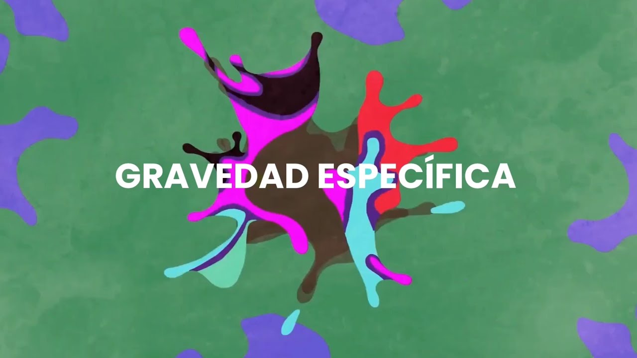 GRAVEDAD ESPECÍFICA | MECÁNICA DE LOS FLUIDOS - YouTube