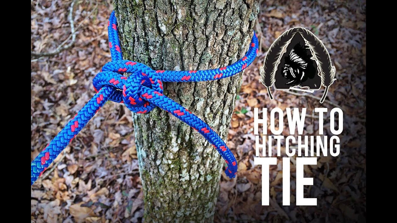 How to Tie a Hitching Tie - YouTube