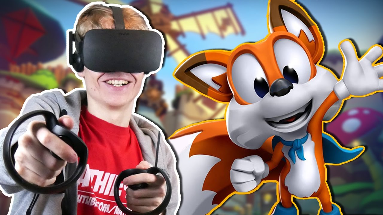 ADVENTUROUS PLATFORM GAME IN VIRTUAL REALITY! | Lucky's Tale VR (Oculus ...