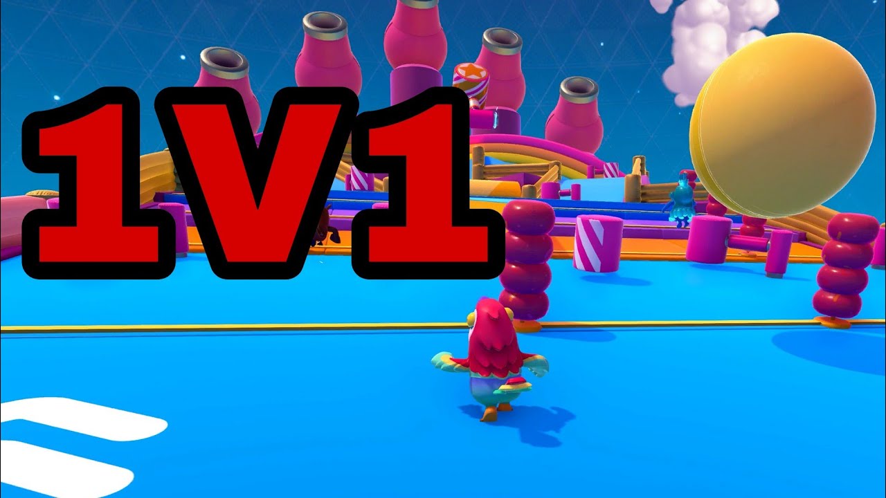 Fall Guys Fall mountain 1V1 win - YouTube