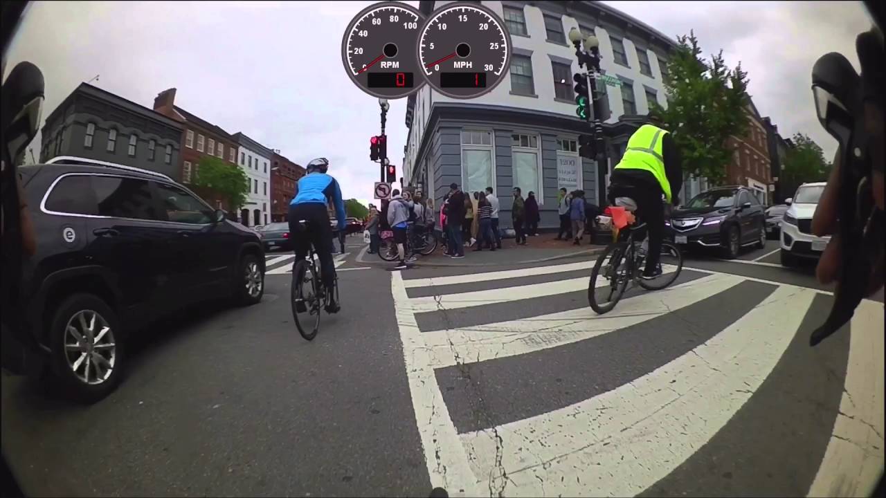 Cycling Route thru Downtown DC, Georgetown DC, MacArthur Blvd., and ...
