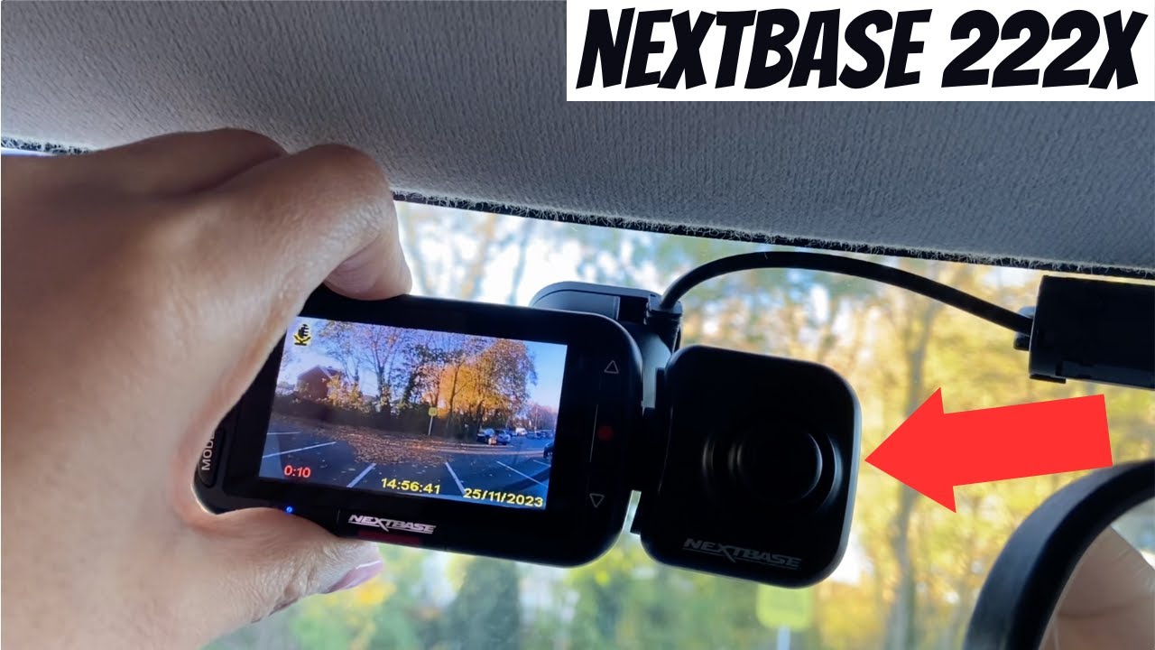 How To Install Nextbase 222X Dash Cam By Hiding Cables - YouTube