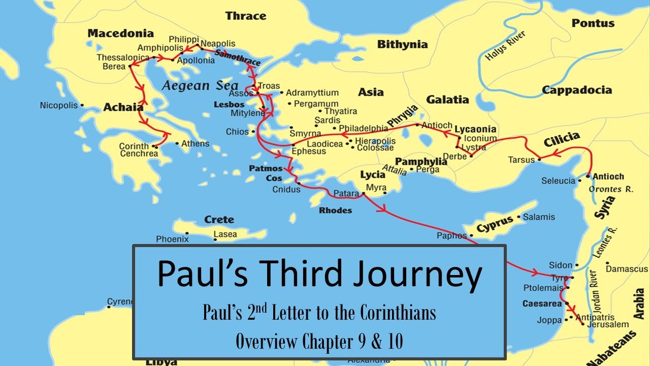 OVERVIEW: Paul's second letter to the Corinthians - YouTube