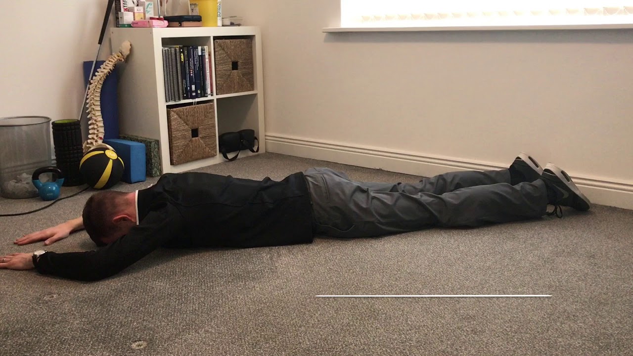 DNS 3 Months Prone on Elbows with Neck Rotation - YouTube