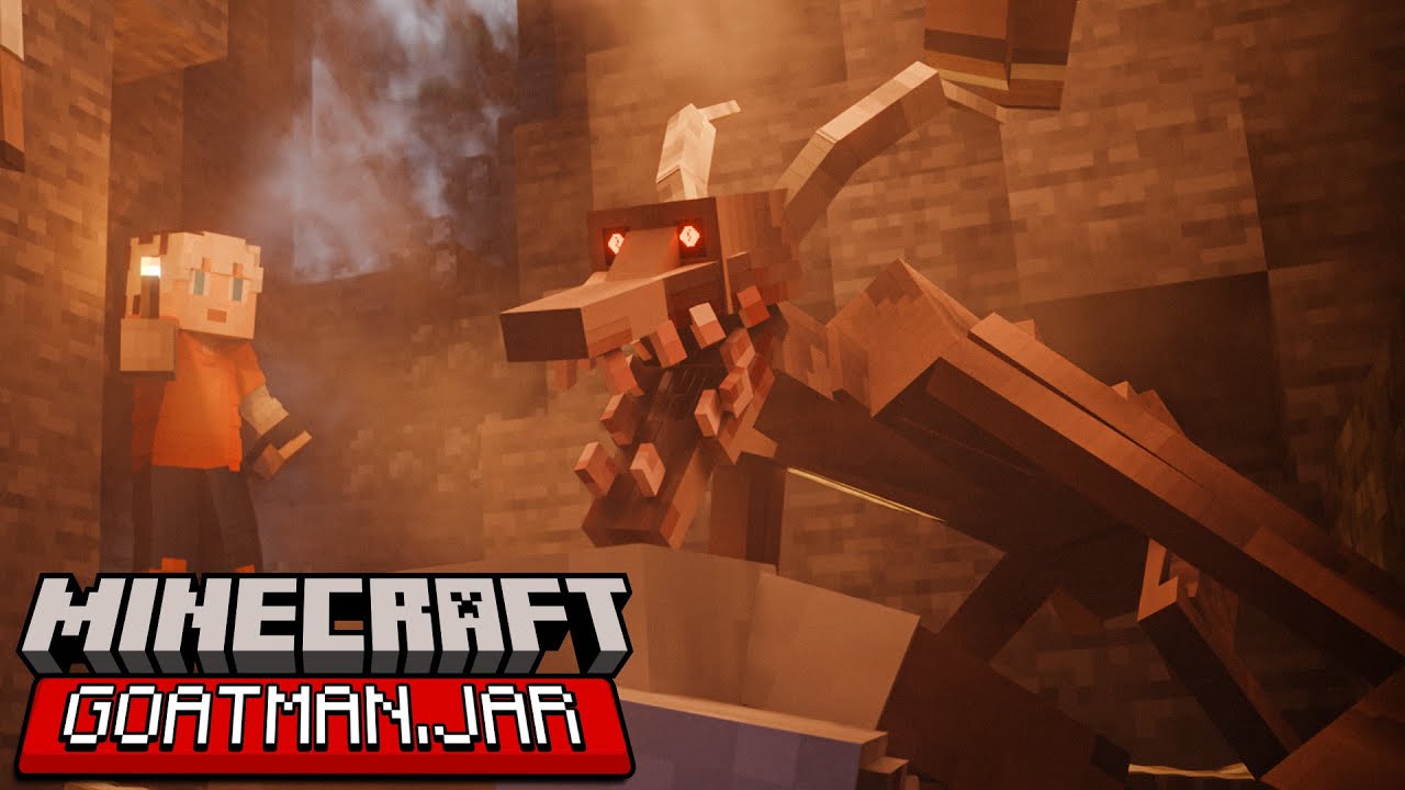 Der GOATMAN wurde gesehen - Minecraft Horror Mod Error.exe - YouTube